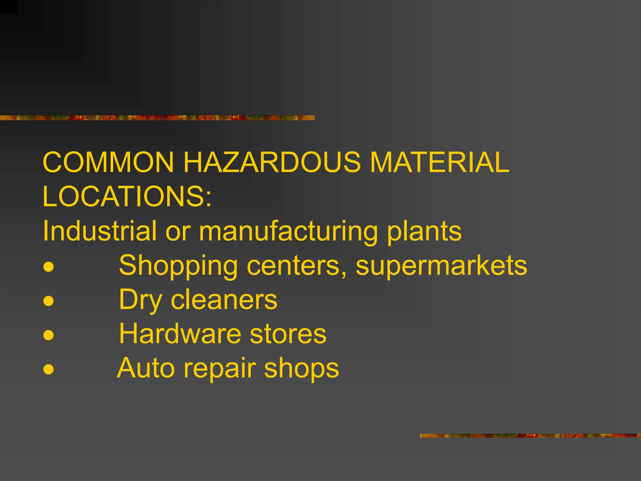 Hazardous_Materials transportation of chemicals | PPT
