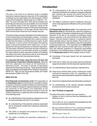 Hazardous materials guide | PDF