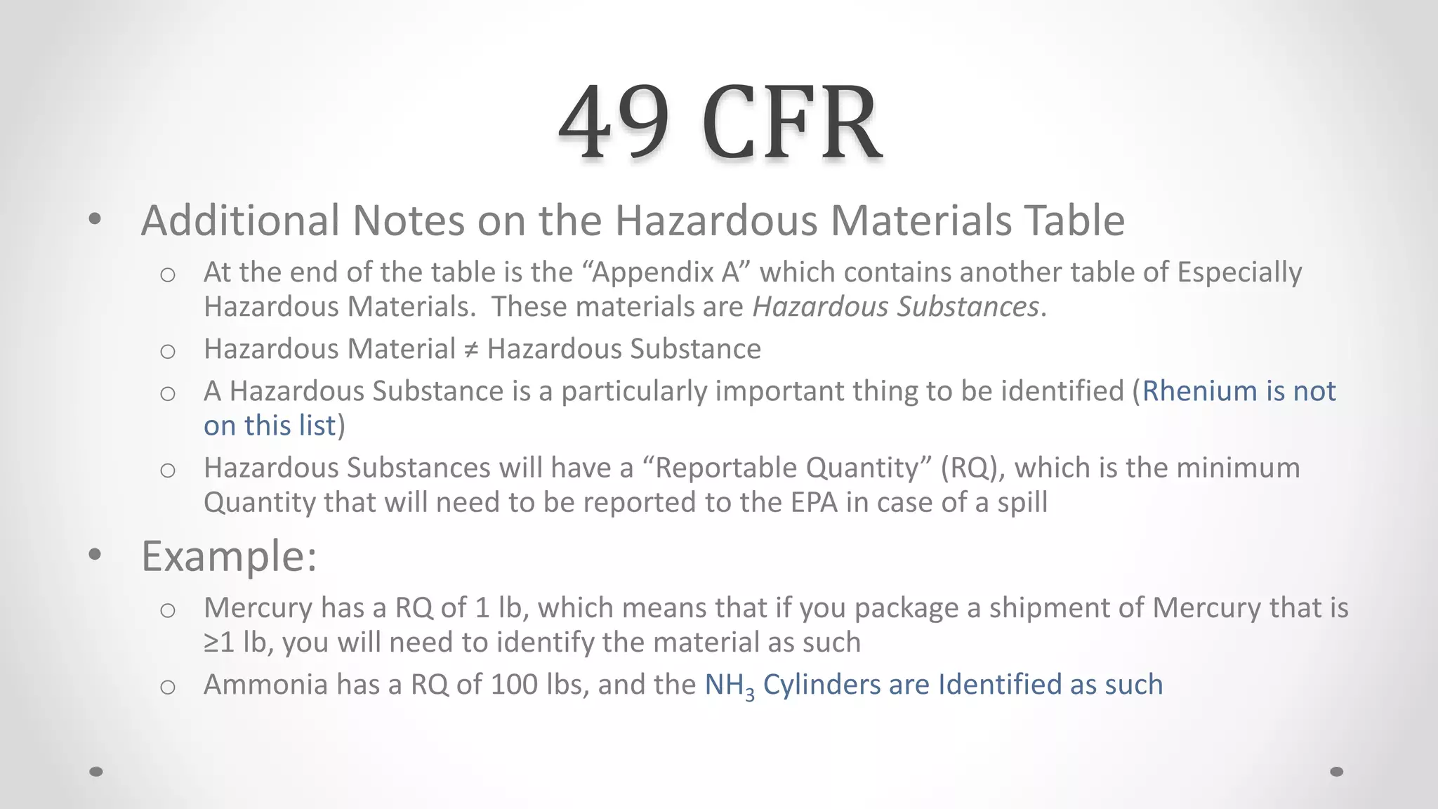 Hazardous Materials Certification Training Part 1 | PPTX