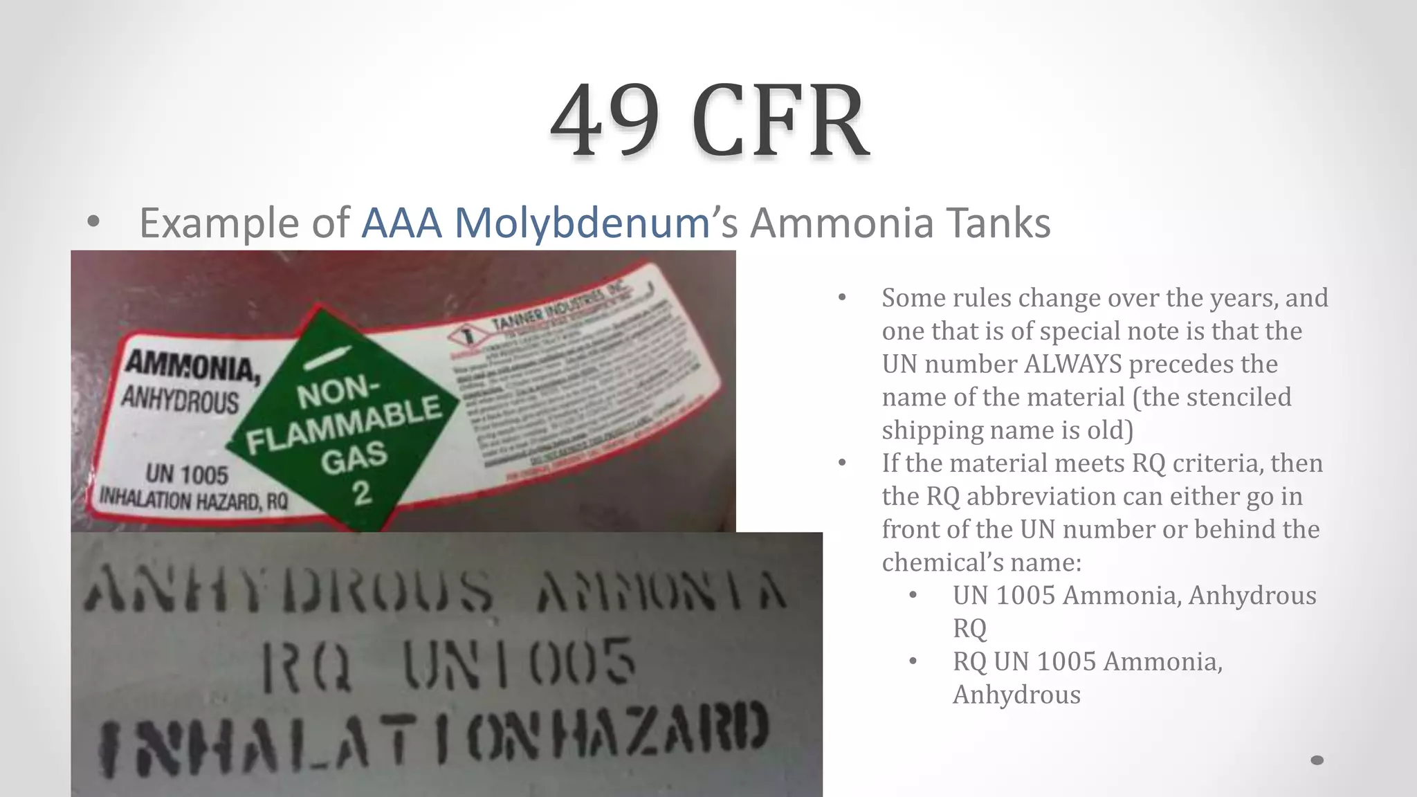 Hazardous Materials Certification Training Part 1 | PPTX