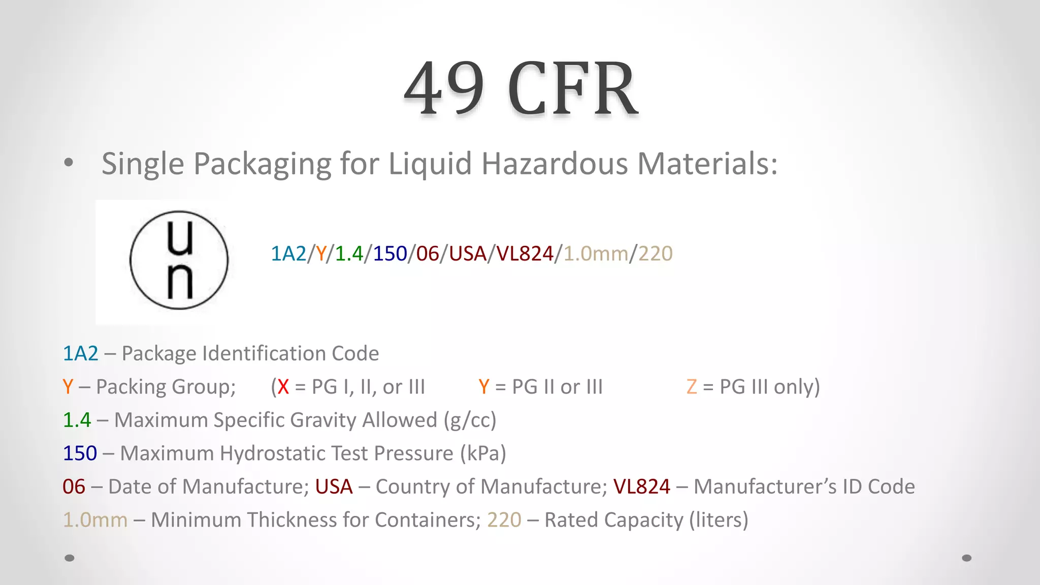 Hazardous Materials Certification Training Part 1 | PPTX