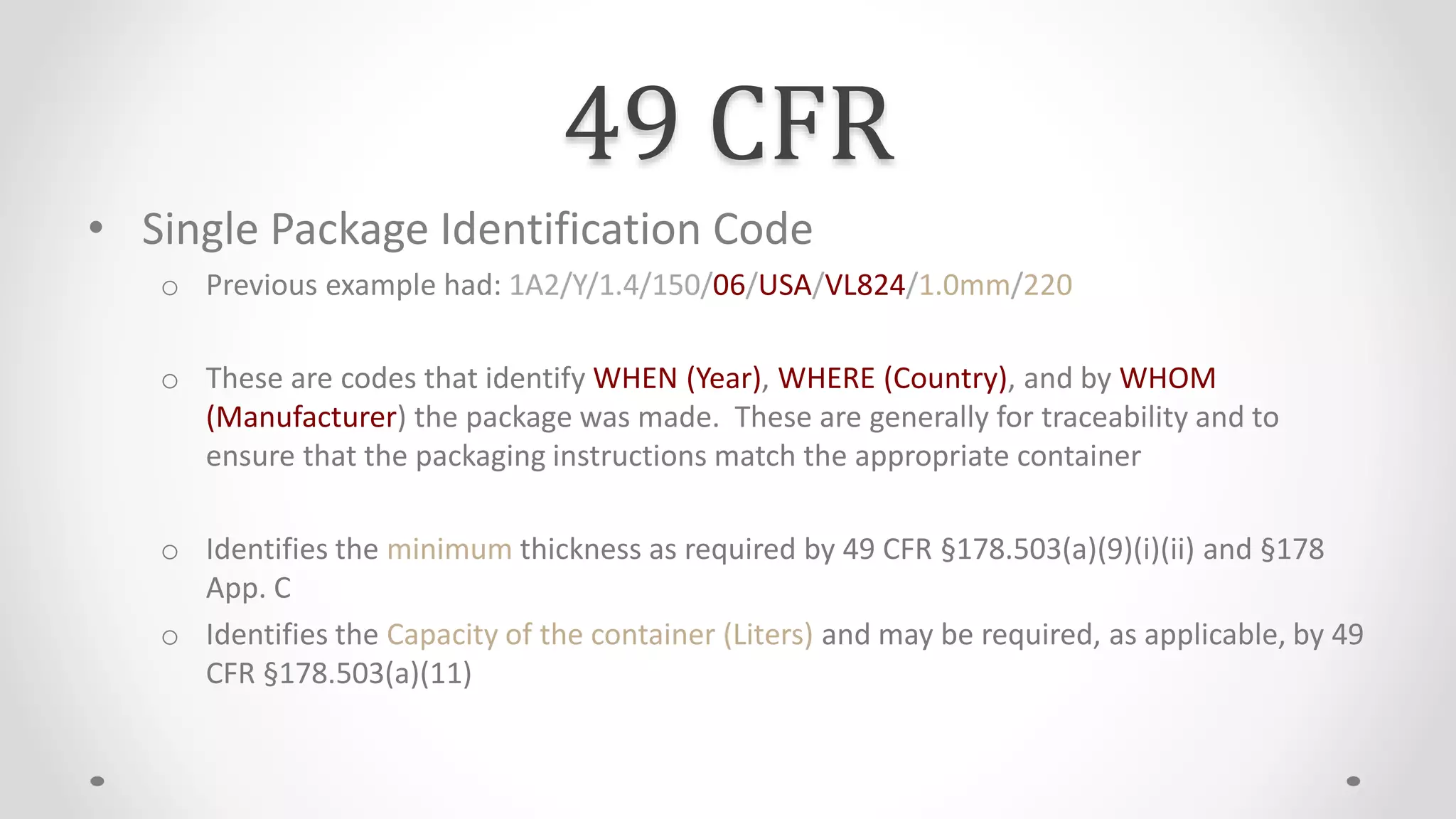 Hazardous Materials Certification Training Part 1 | PPTX
