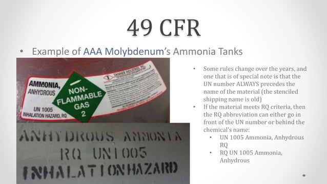 Hazardous Materials Certification Training Part 1 | PPT