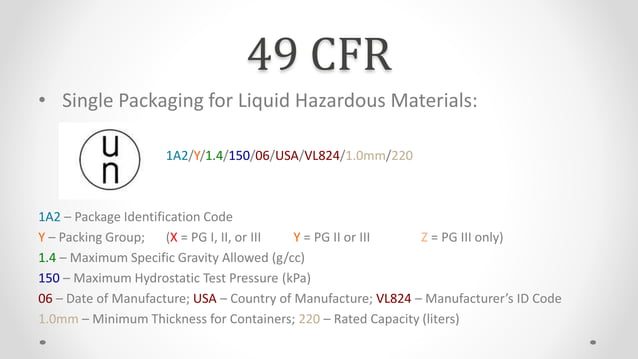 Hazardous Materials Certification Training Part 1 | PPT