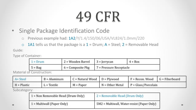 Hazardous Materials Certification Training Part 1 | PPT