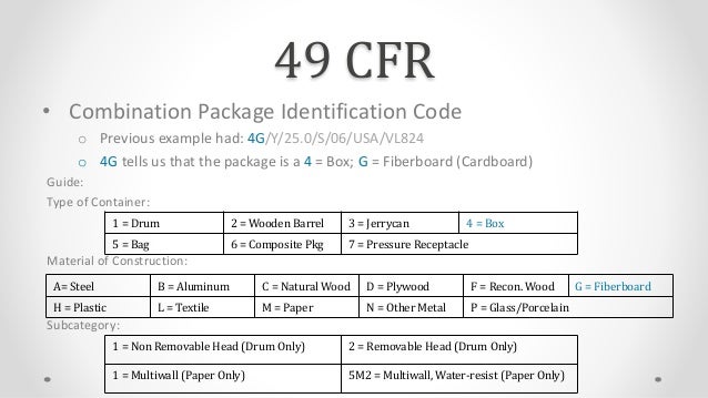 Hazardous Materials Certification Training Part 1
