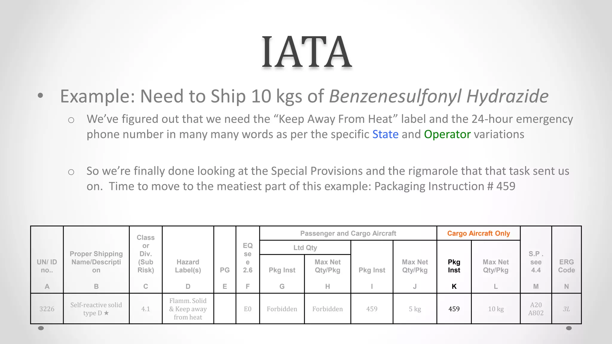 Hazardous Materials Certification Training Part 2 | PPT
