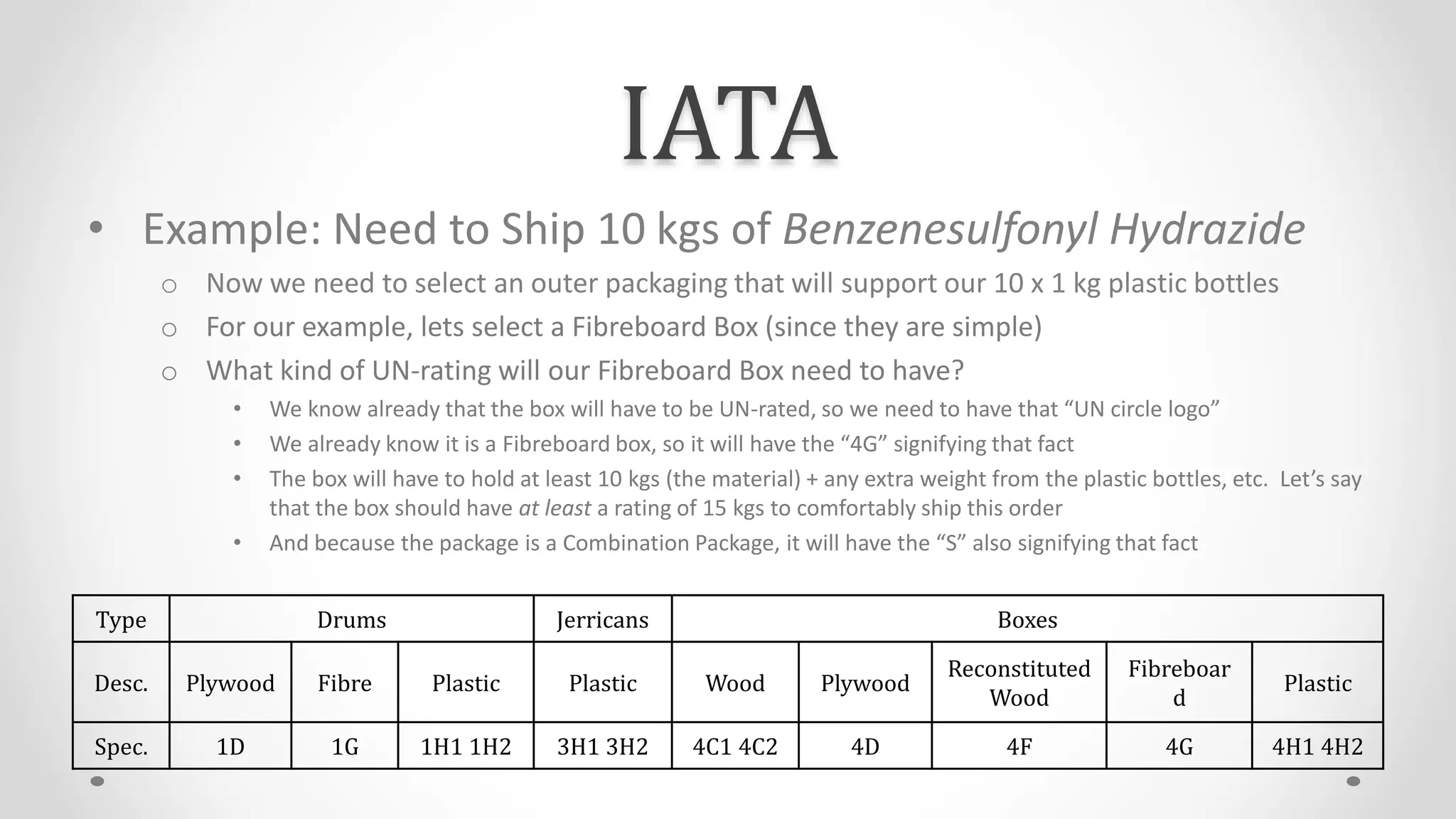 Hazardous Materials Certification Training Part 2 | PPTX