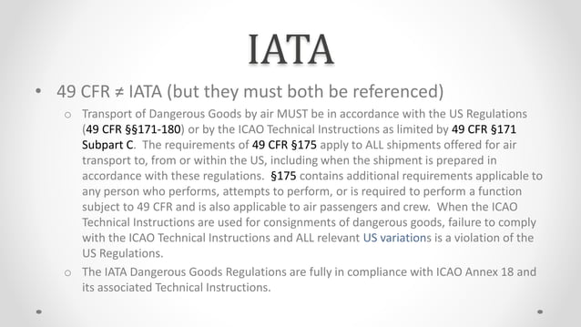Hazardous Materials Certification Training Part 2 | PPT
