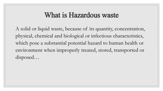 Hazardous solid waste management.pptx