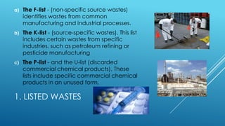Hazardous waste | PPTX | Indoor Environmental Quality | Home & Garden