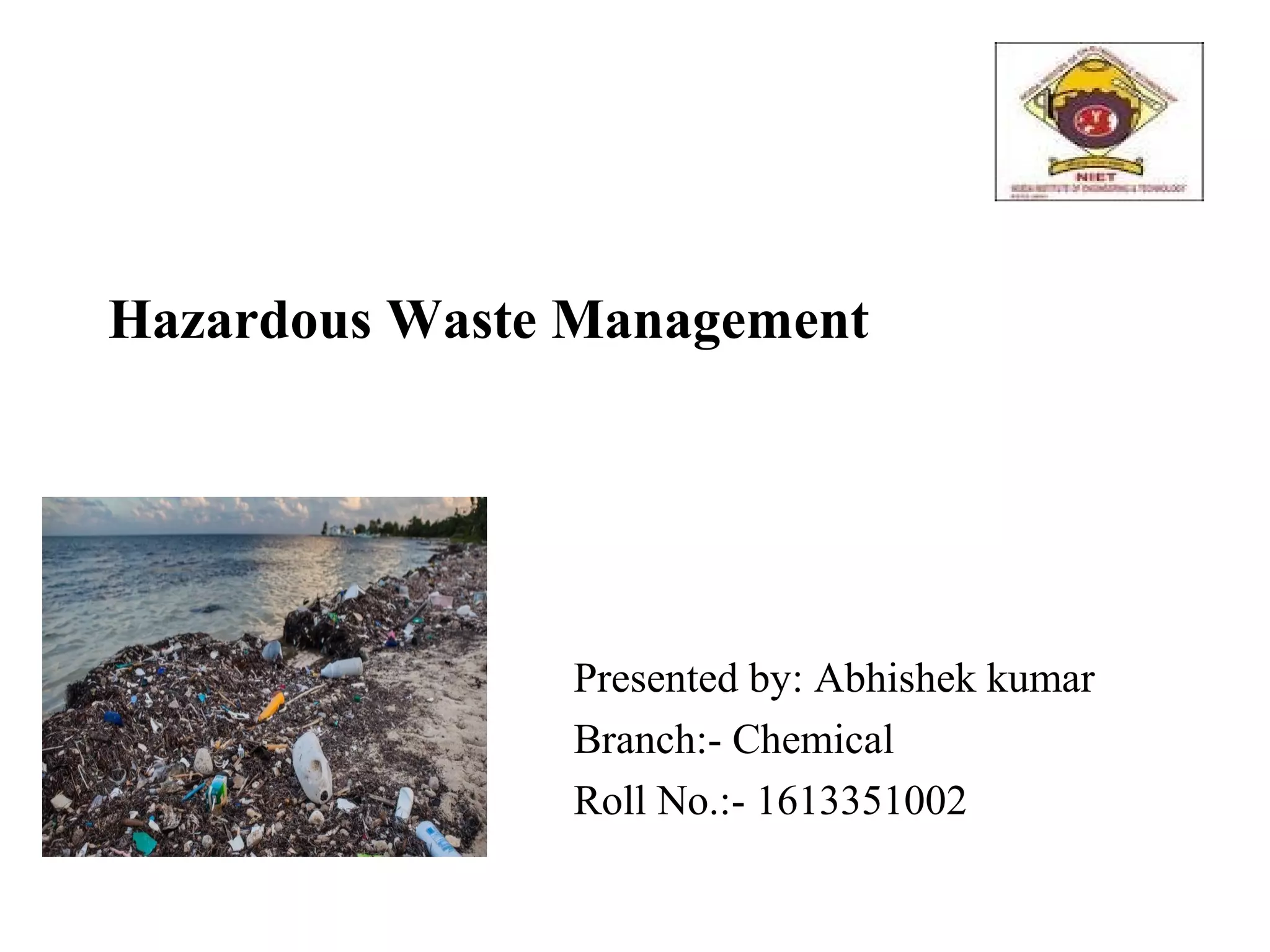Hazardous waste | PPT