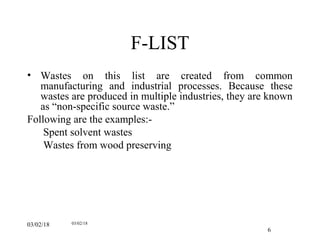 Hazardous waste | PPT