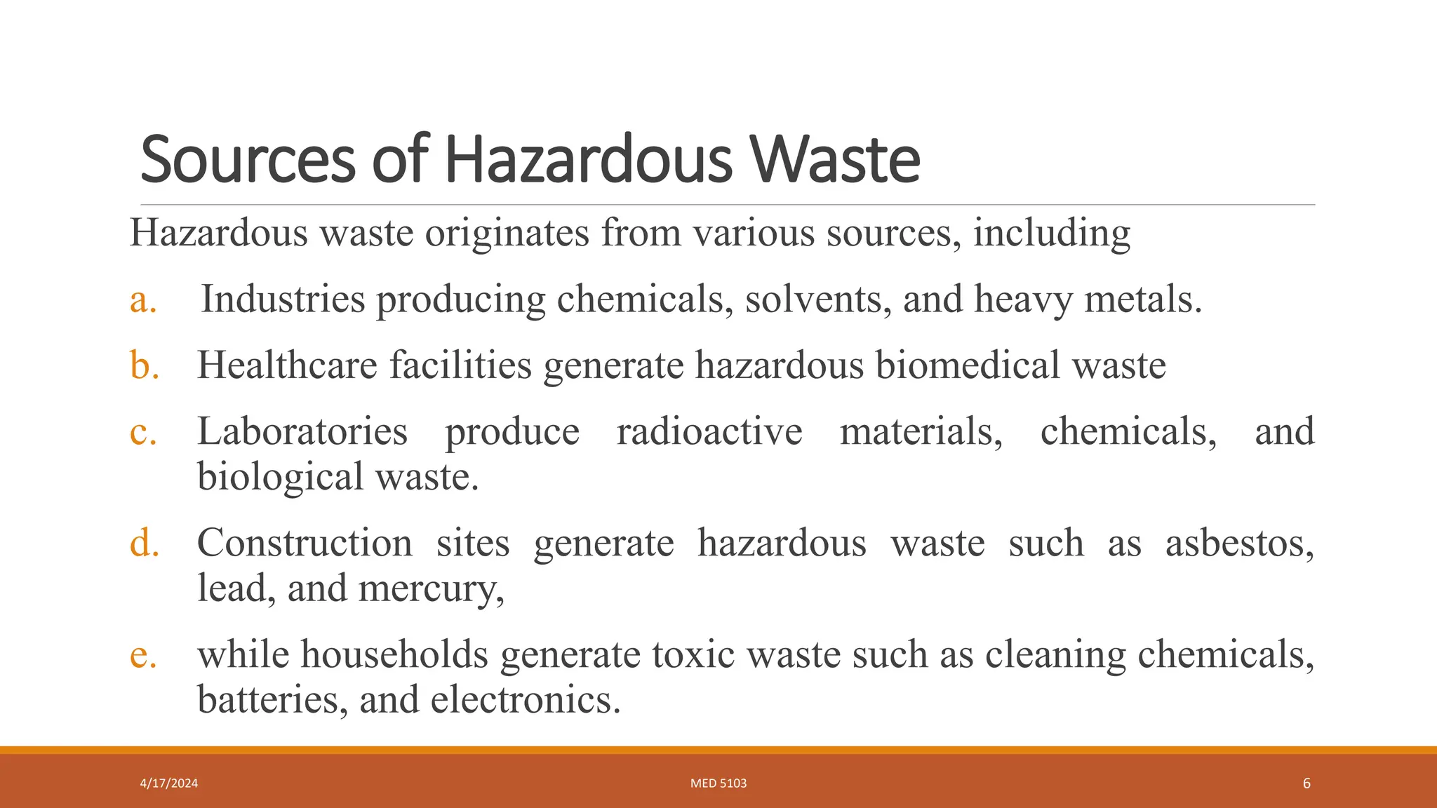 MANAGEMENT OF HAZARDOUS WASTE IN INSTUTIONS | PPTX