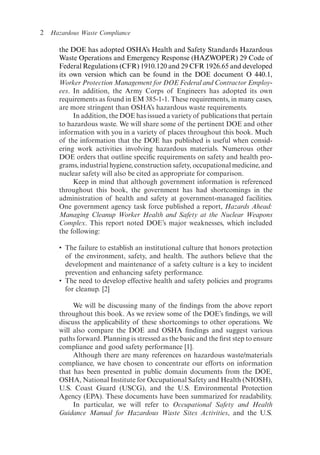 Hazardous waste compliance | PDF