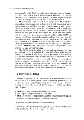 Hazardous waste compliance | PDF