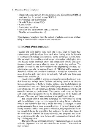 Hazardous waste compliance | PDF