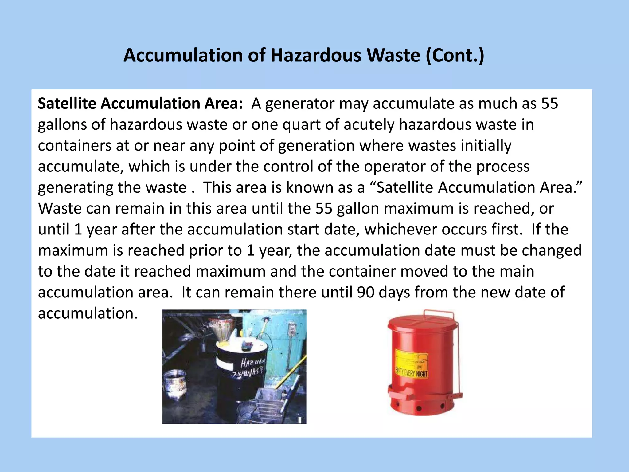 Hazardous waste management | PPTX