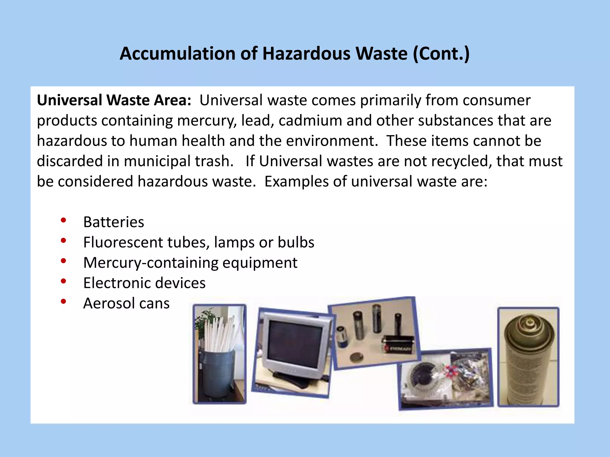 Hazardous waste management | PPTX