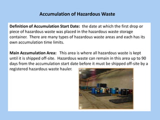 Hazardous waste management | PPTX