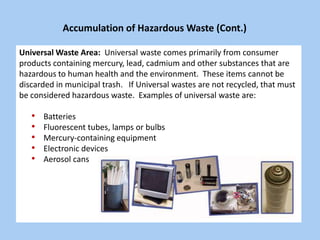Hazardous waste management | PPTX