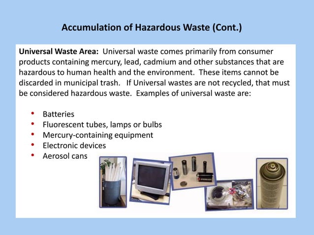 Hazardous waste management | PPTX