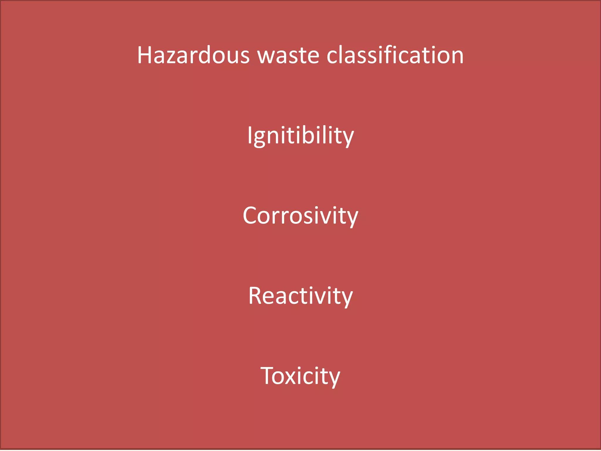 Hazardous waste management | PPTX