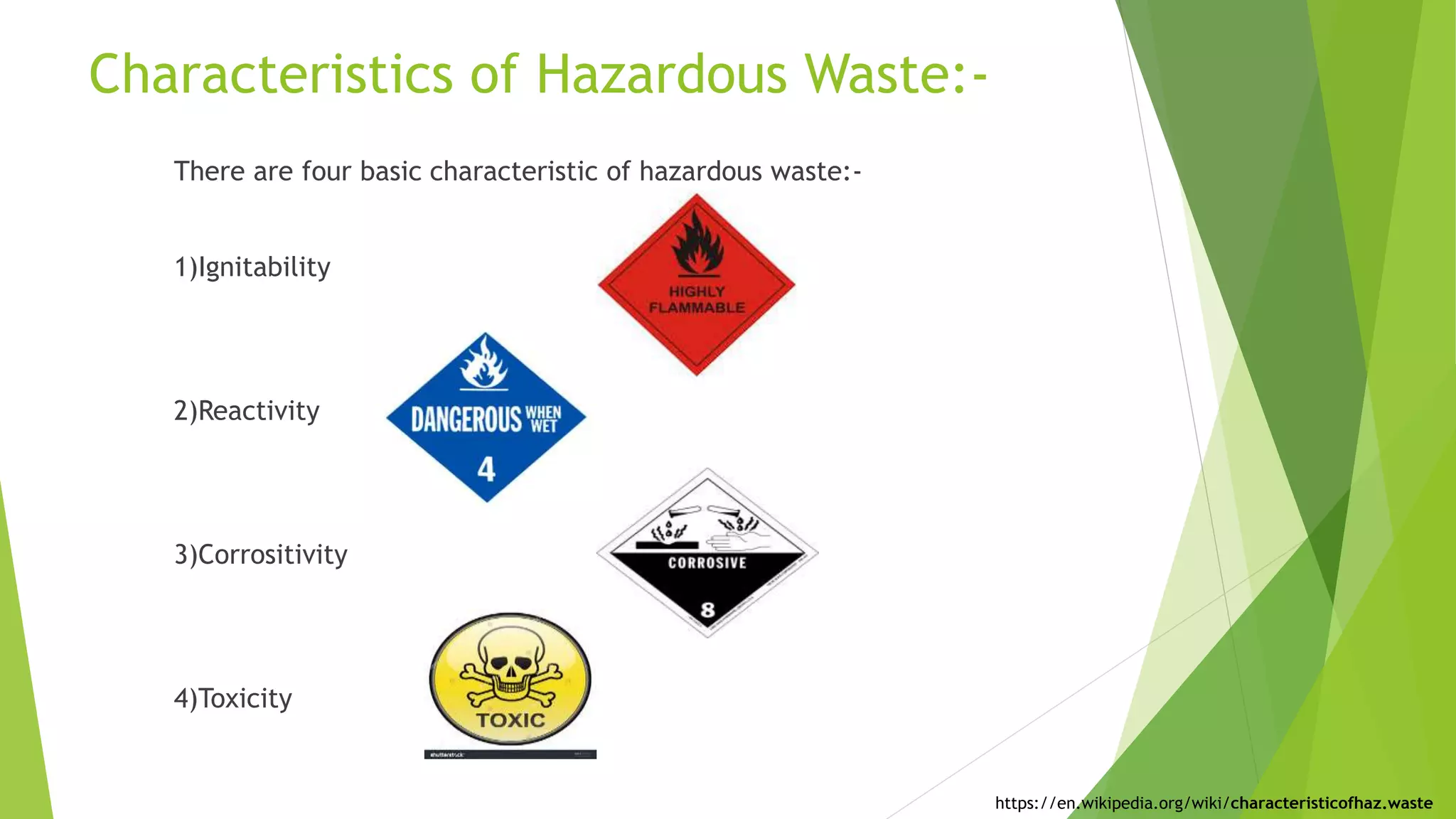 Hazardous waste management | PPTX