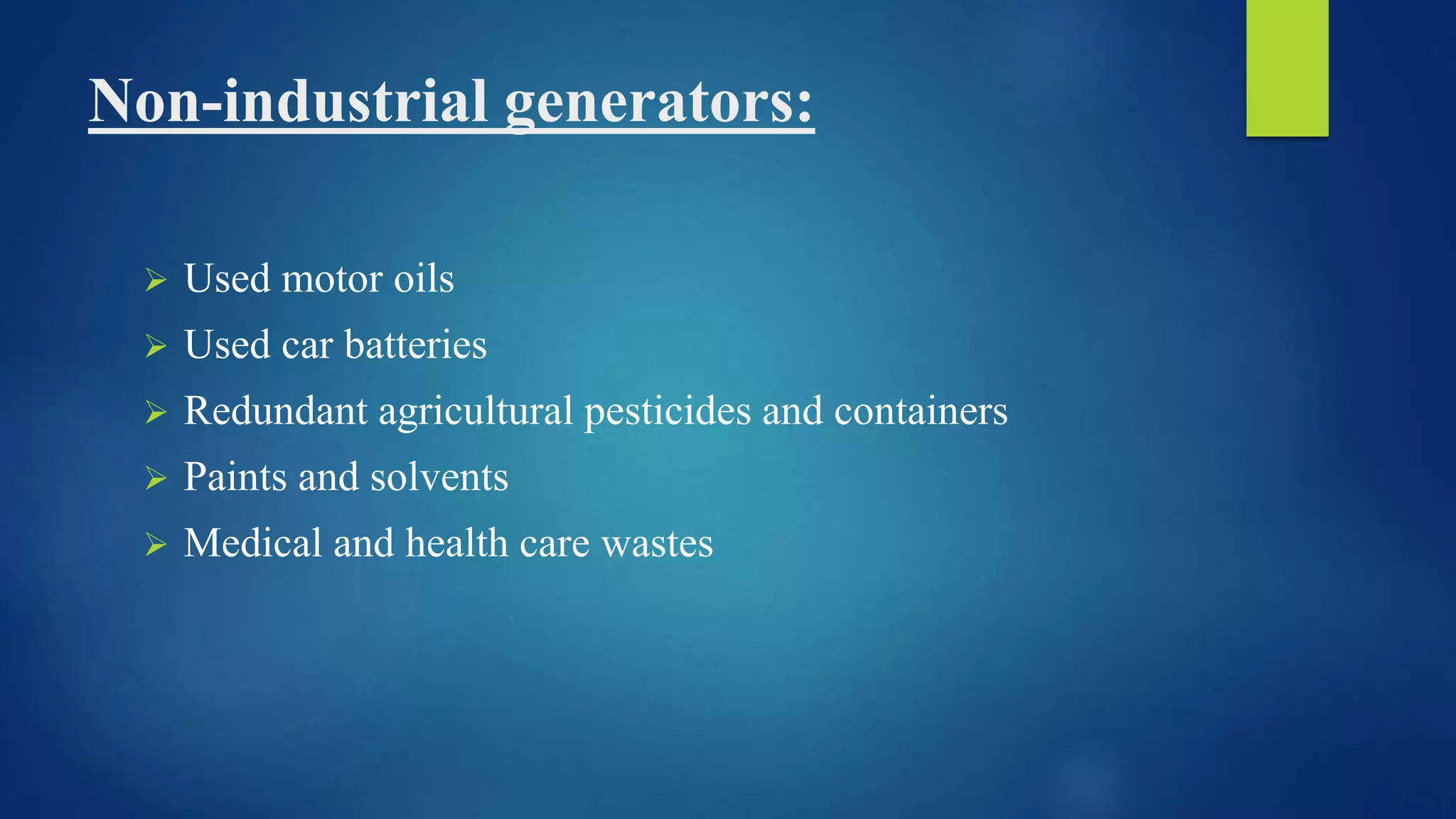 Hazardous waste management | PPTX