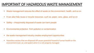 HAZARDOUS WASTE MANAGEMENT.pptx