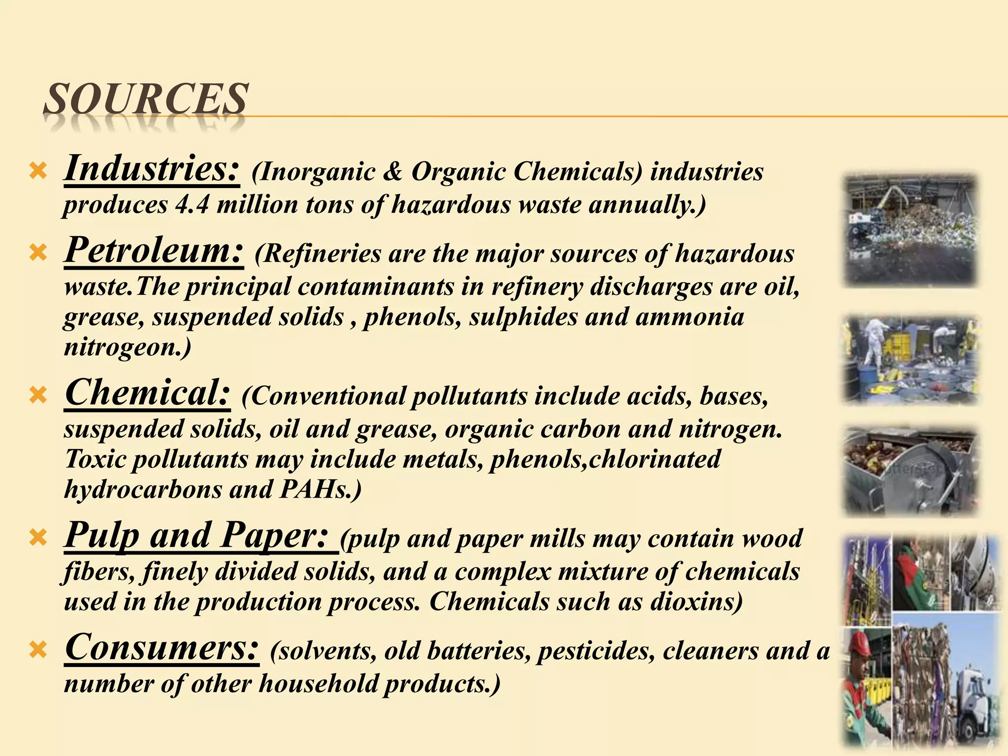 Hazardous waste management in india | PPTX