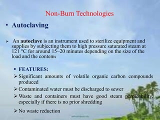 Hazardous waste treatment | PPTX