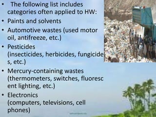 Hazardous waste treatment | PPTX