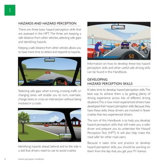 Hazard perception hand book | PDF