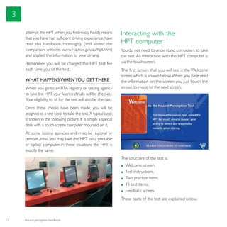 Hazard perception hand book | PDF