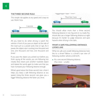 Hazard perception hand book | PDF