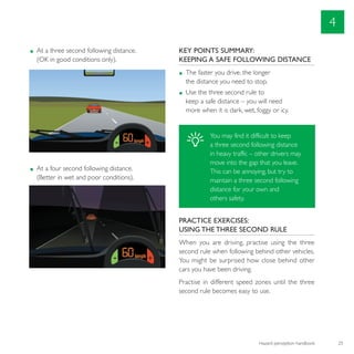 Hazard perception hand book | PDF