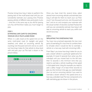 Hazard perception hand book | PDF