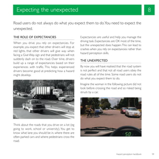 Hazard perception hand book | PDF