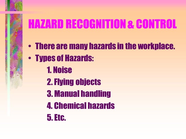 Hazard Recognition.pdf hazard identify pdf. | PDF | Indoor ...