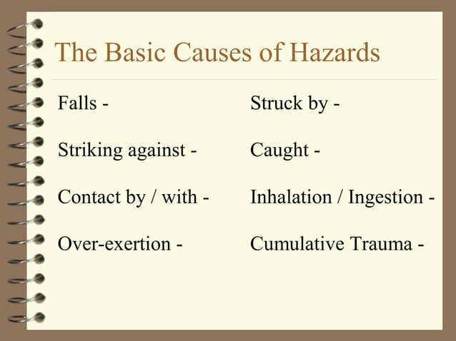 Hazard Recognition Training Generic | PDF | Injuries | Diseases and ...