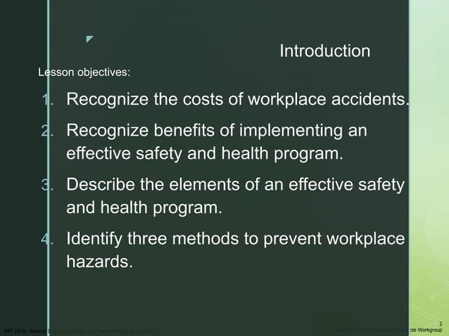 Introduction of Hazard risk osha slide.pptx