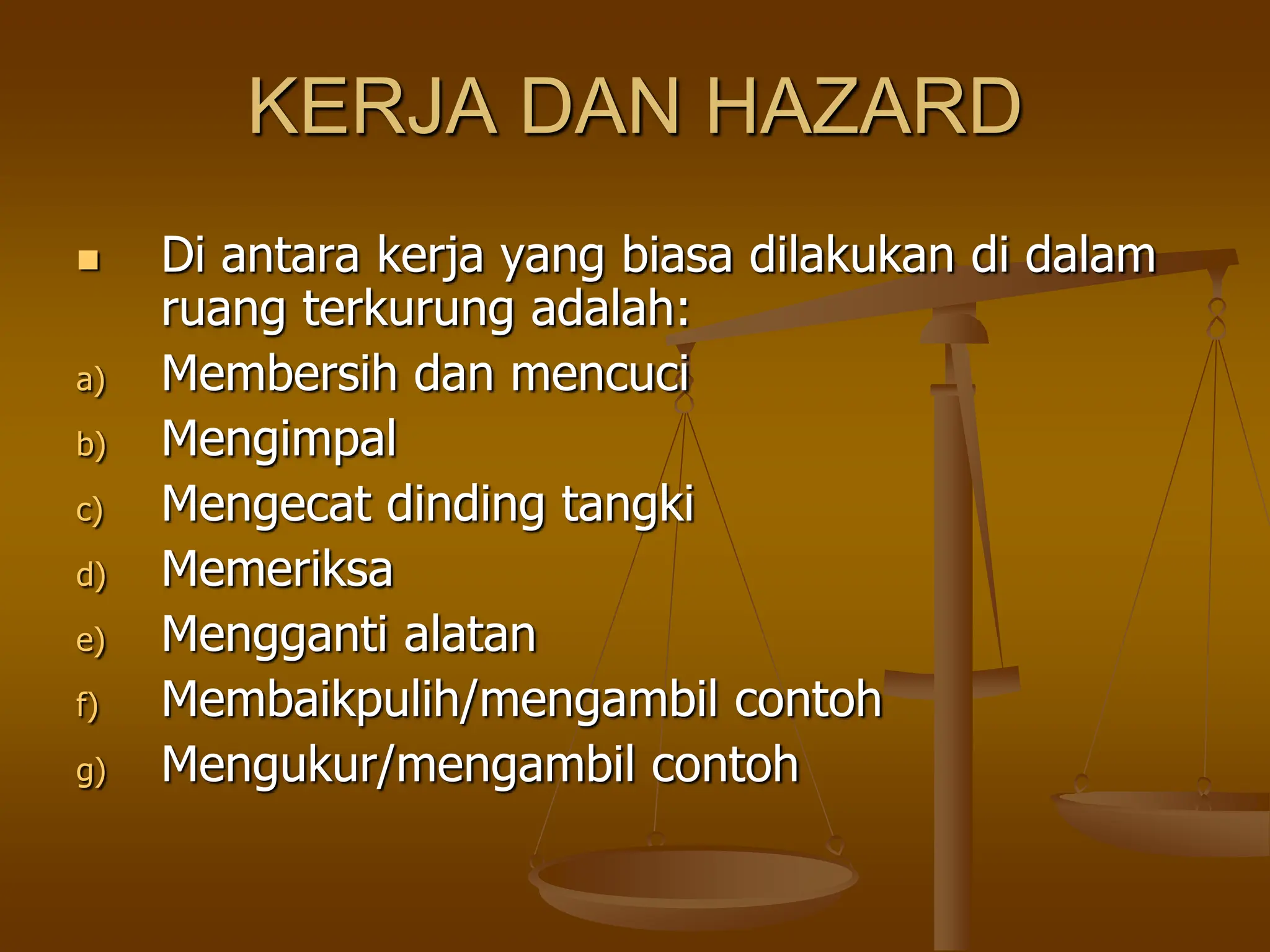 Hazard Ruang Terkurung , definisi dan langkah keselamatan | PPT