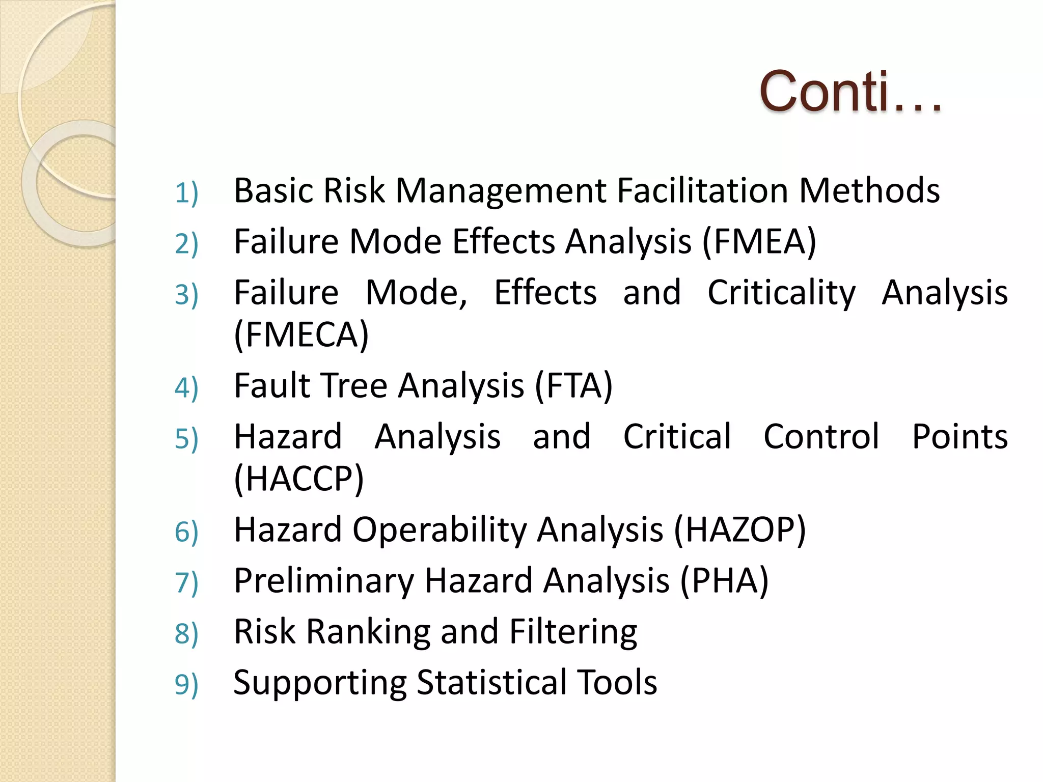 Hazards and risk management | PPTX