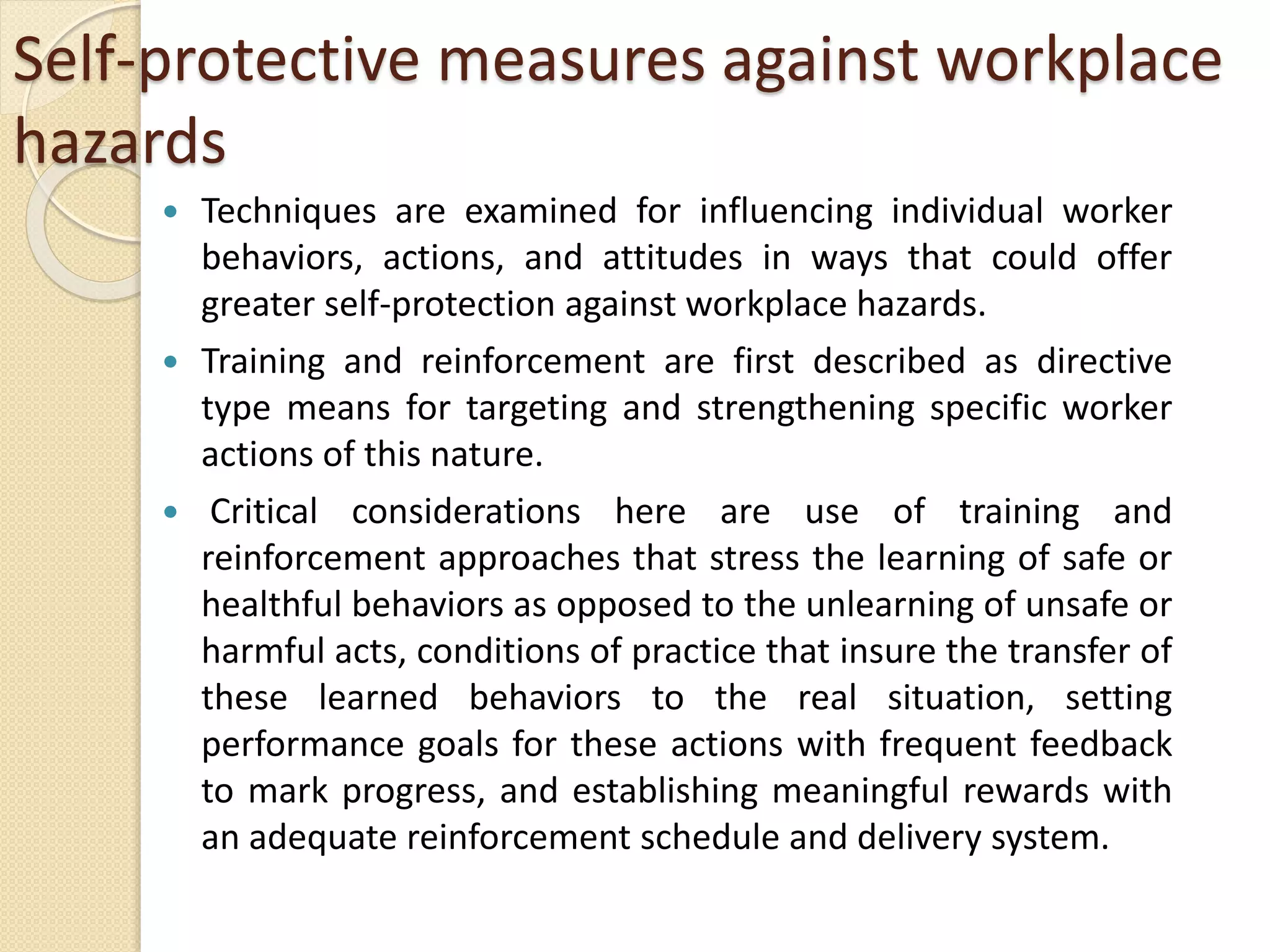 Hazards and risk management | PPTX