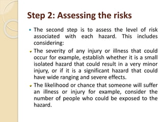 Hazards and risk management | PPTX