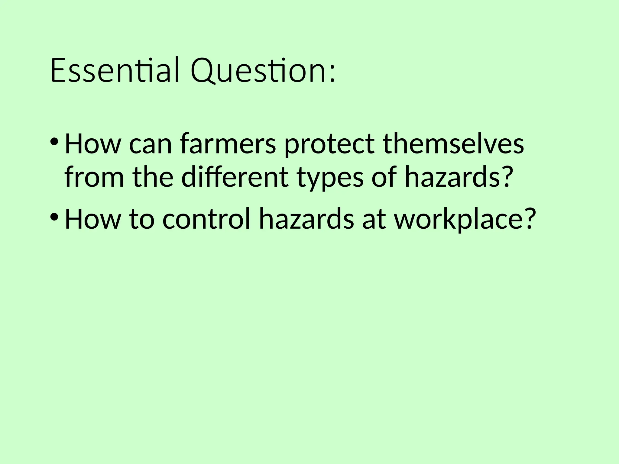 hazards and risks ppt tle unit one..pptx