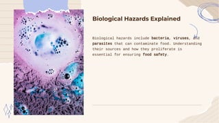 Types of hazards in food industry and example | PDF