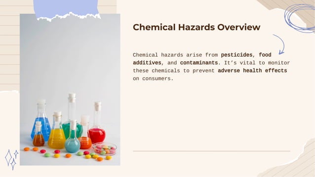 Types of hazards in food industry and example | PDF