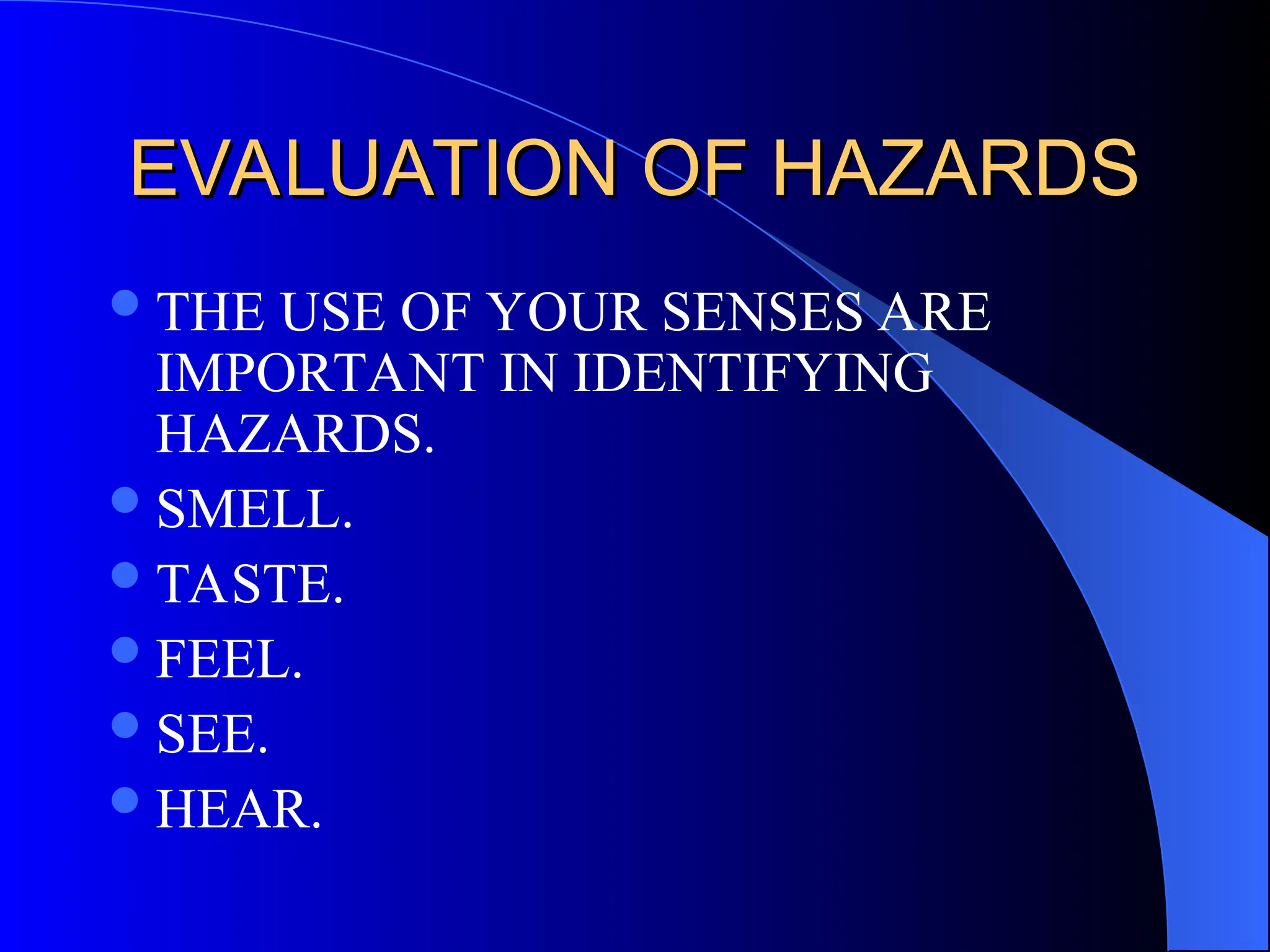 HAZARDS and safe work practices for all types of workesr | PPT
